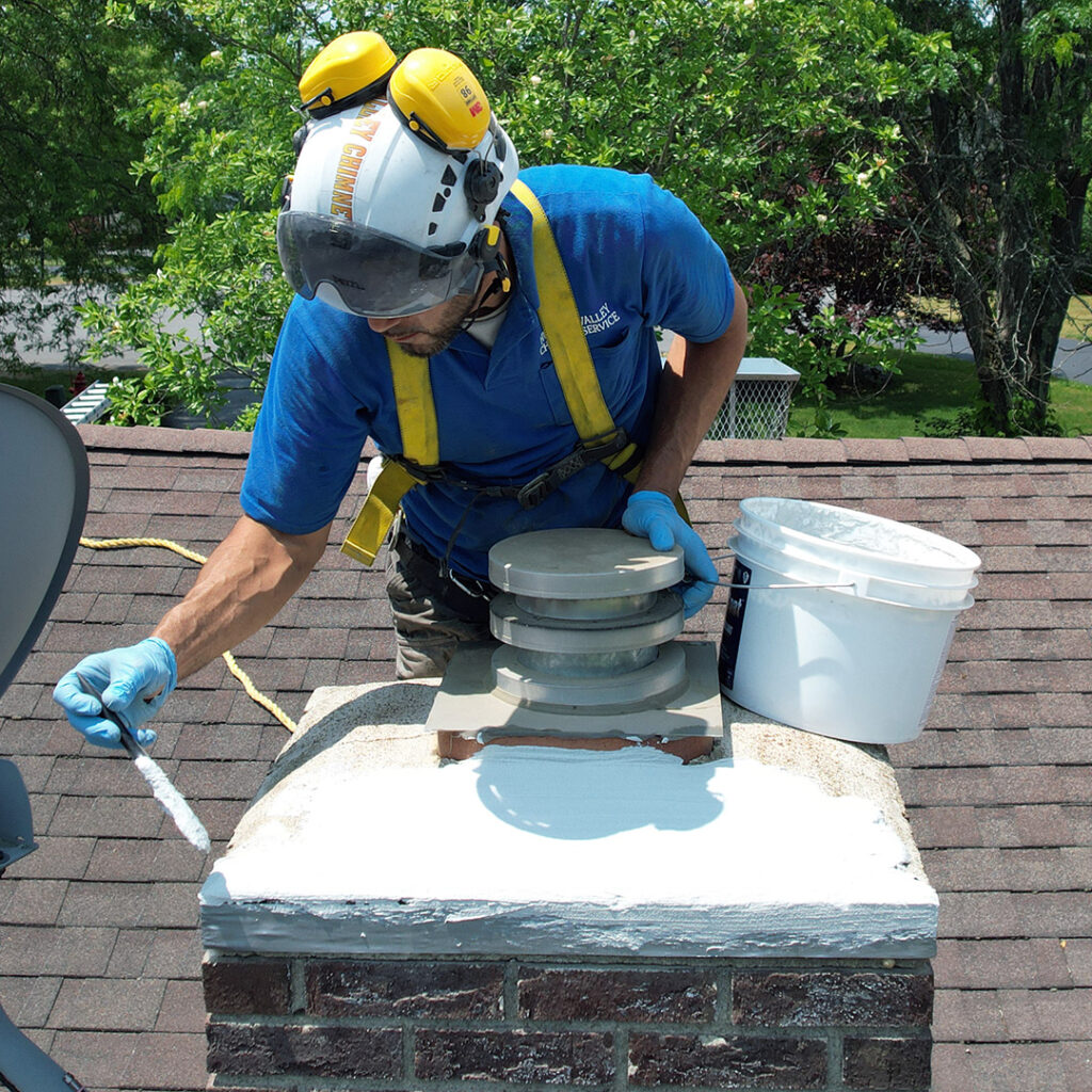 Chimney Repairs - Chimney Crown Repair - Firebox Restoration